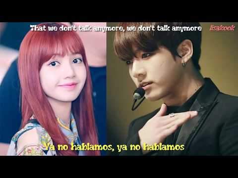 JUNGKOOK Y LISA (liskook) we dont talk anymore
