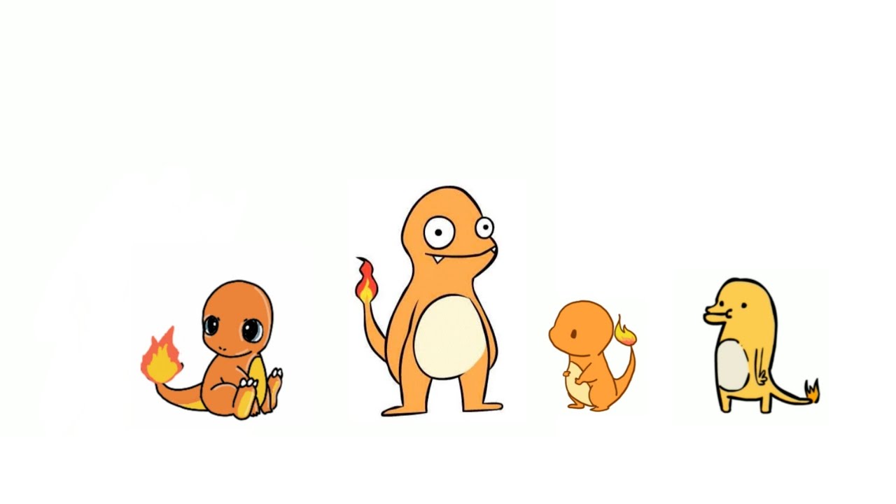 Charmander Evolution Animation - YouTube