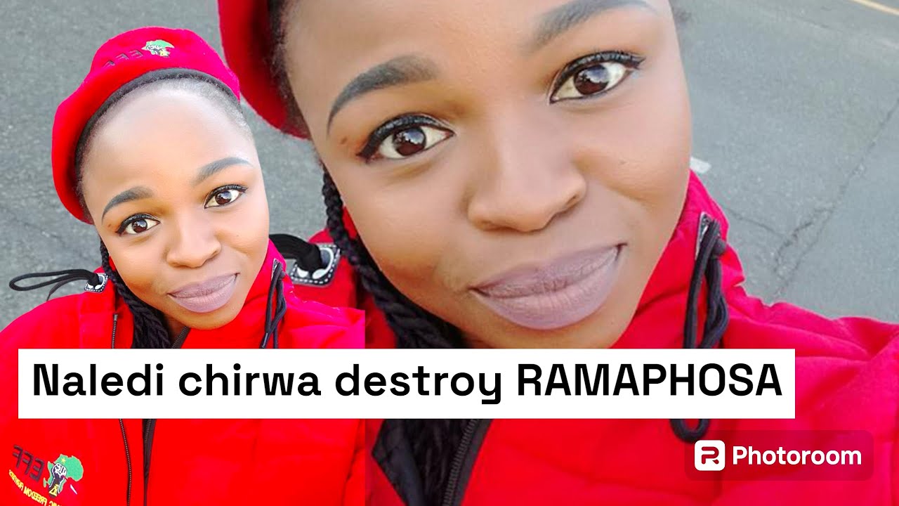 ANC FIKILE MBALULA RESPONDS TO EFF NALEDI CHIRWA RAMAPHOSA GRILL - YouTube