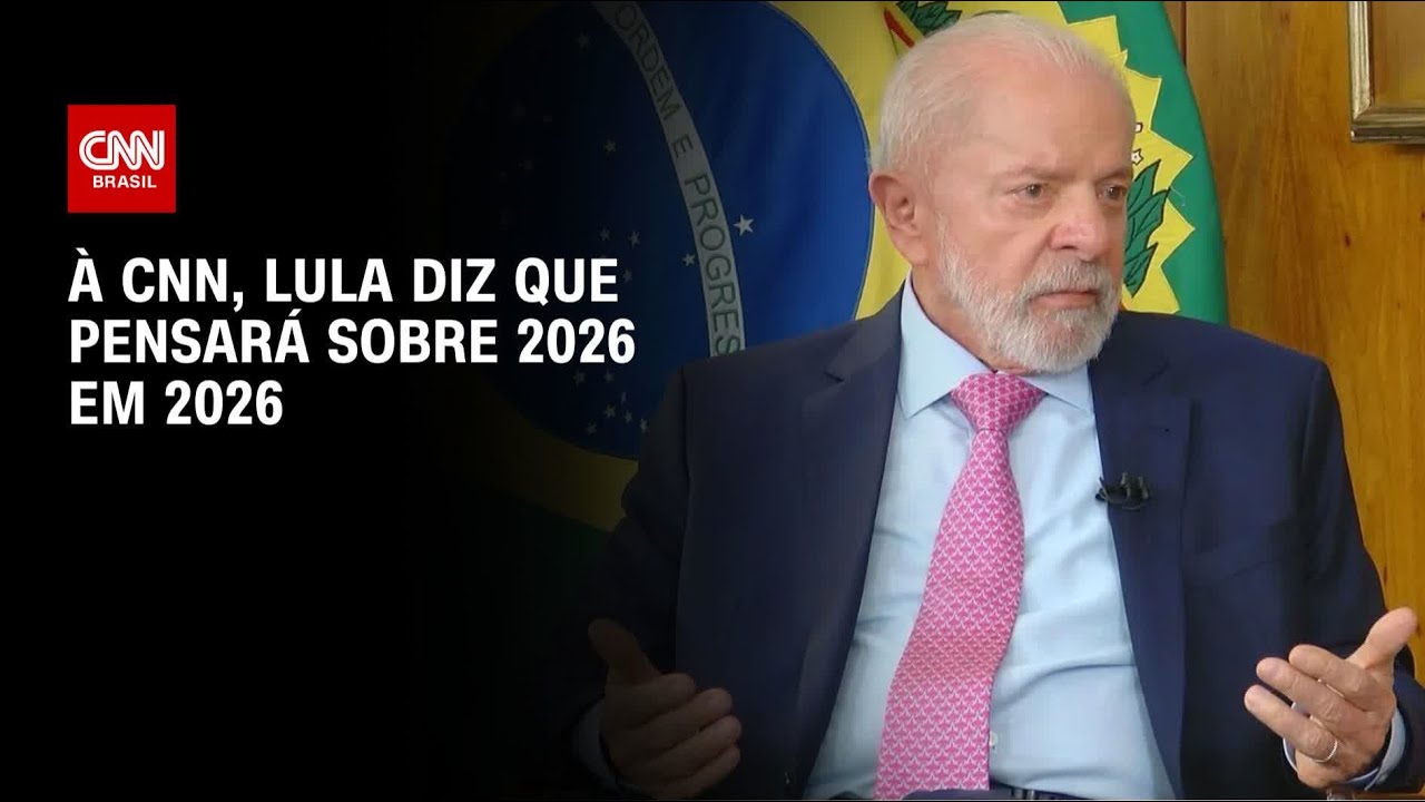 À CNN, Lula diz que pensará sobre 2026 em 2026 | CNN 360º - YouTube