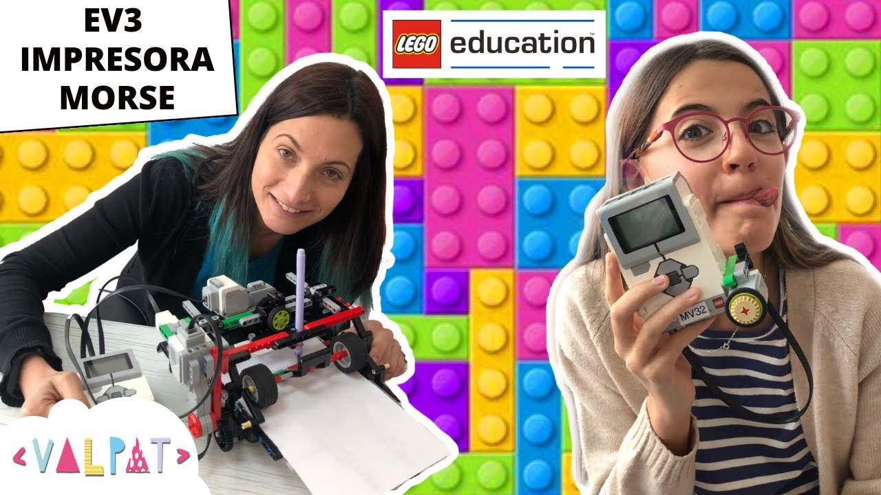 Impresora morse LEGO EV3 - Proyecto de robótica - ValPat - YouTube