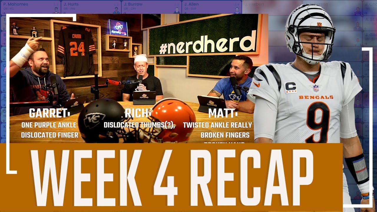 NFL Week 4 Fantasy Football Recap & Dynasty Risers and Fallers - YouTube