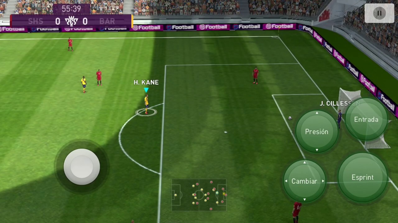 Pes 2020 Mobile Pro Evolution Soccer Android GamePlay #8 - YouTube