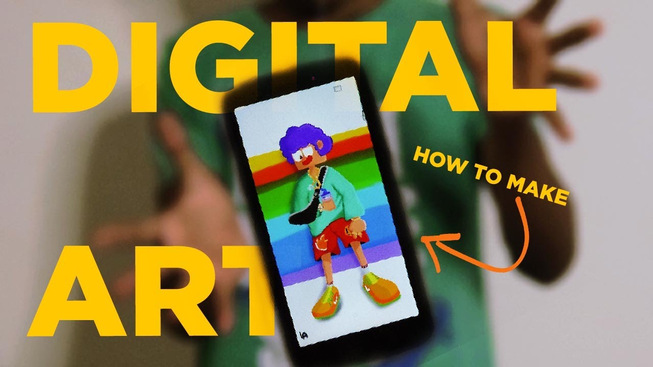 How to draw 3D-Digital Art (character drawing digital art) on autodesk ...