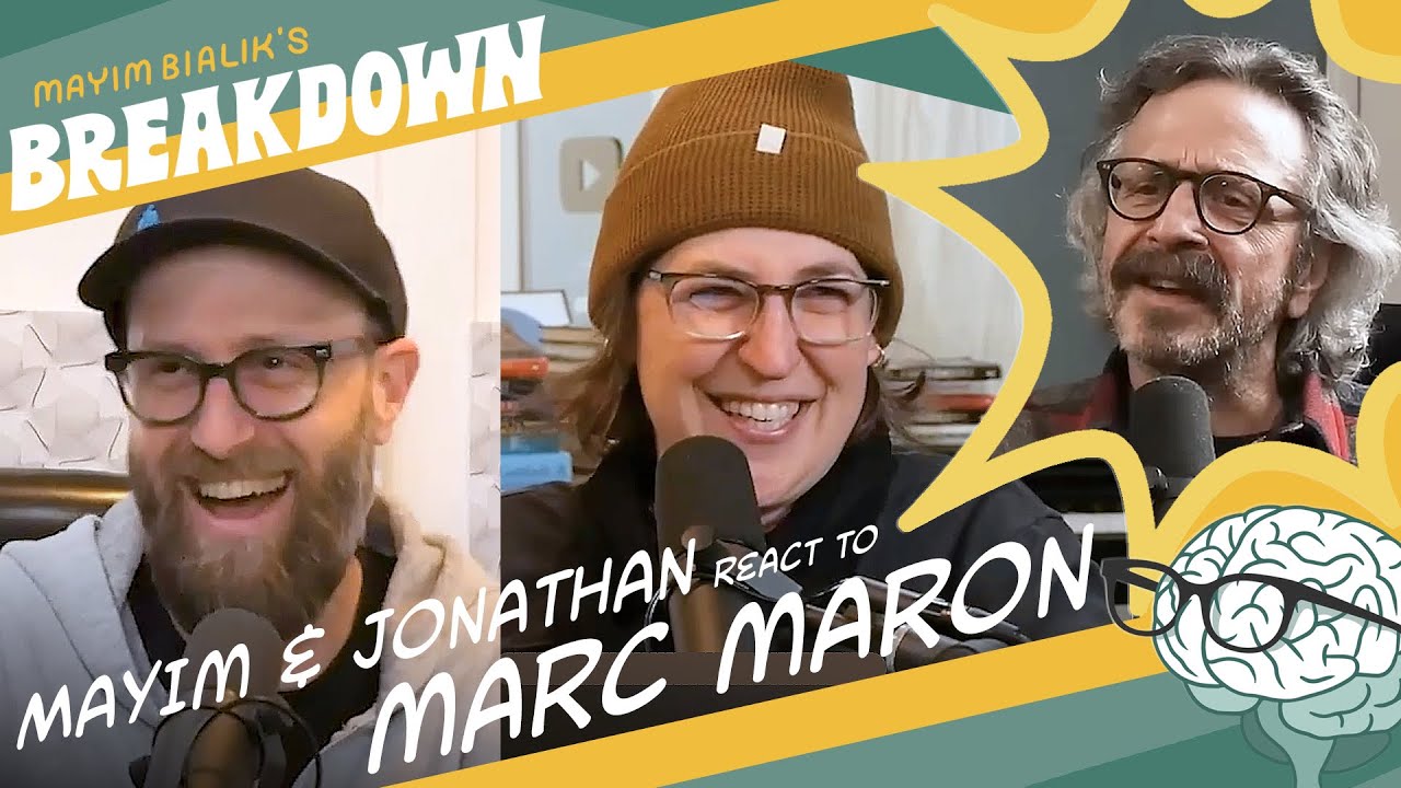 Mayim & Jonathan React to: Marc Maron - YouTube