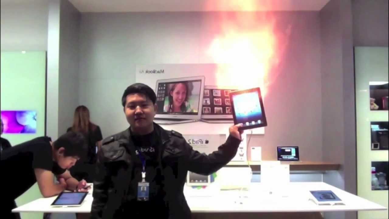 iPad 4 - Burned on FIRE !!! - YouTube