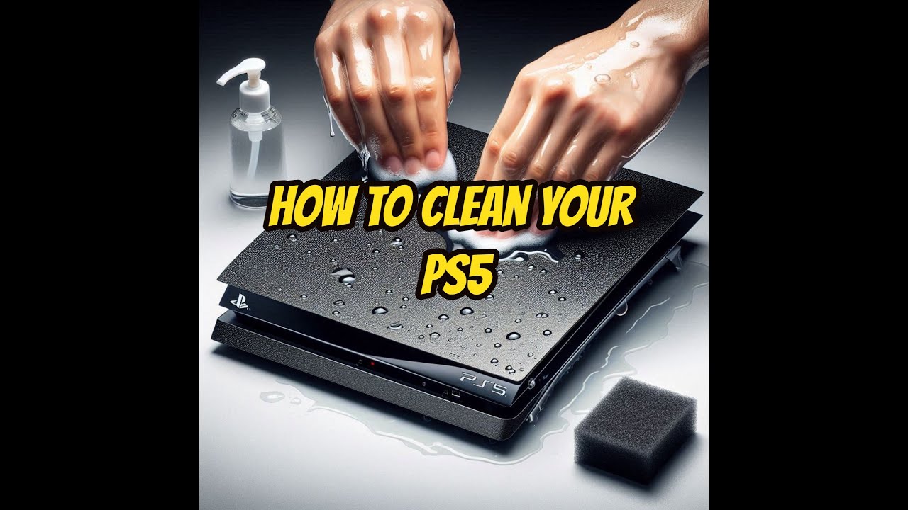 How To Clean Your PS5 - Quick Guide - YouTube