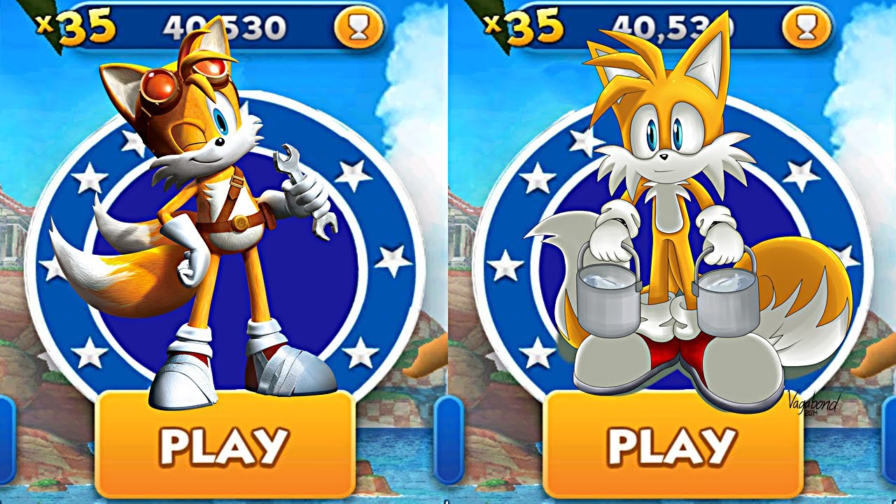 Tails in Action - ALL Character in Sonic Dash - Android/IOS GamePlay ...