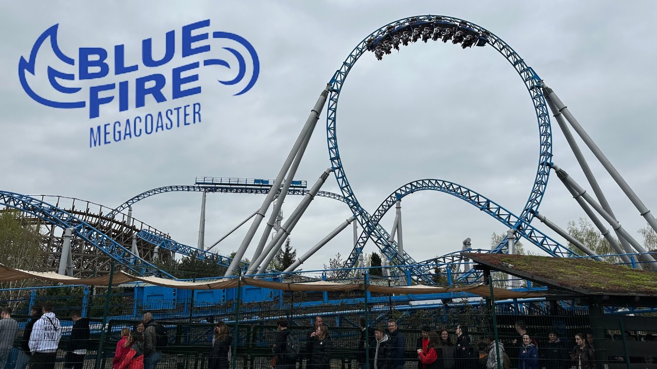 Blue Fire Megacoaster on ride POV | 4K | Europa Park, Germany - YouTube