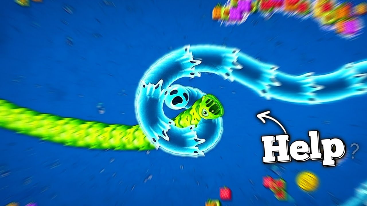 Goo Snake 🤣 | Worms Zone | Bangla Gameplay | By Faruk Gamer - YouTube