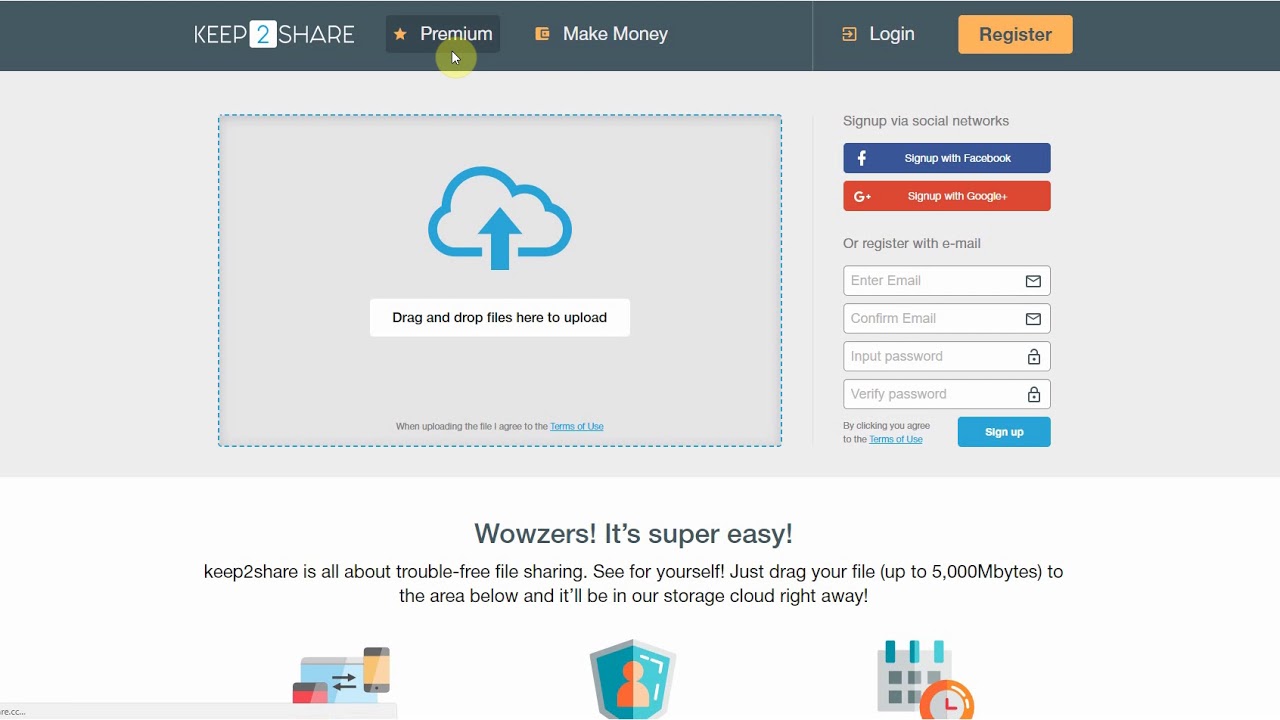 Keep2share Premium Key