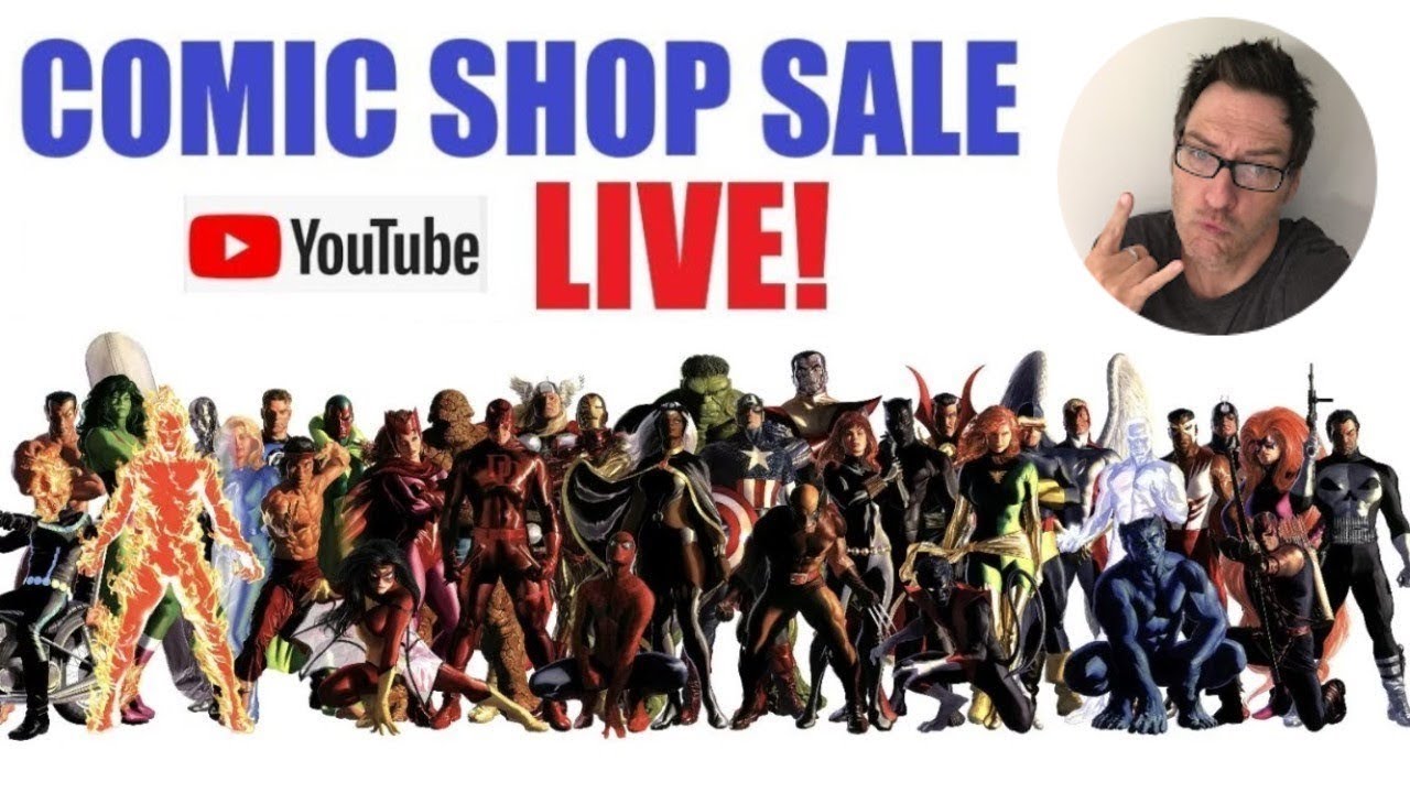 Friday Comics Shop Sale #219 - 8PM EST Comic Books Graphic Tees Toys ...