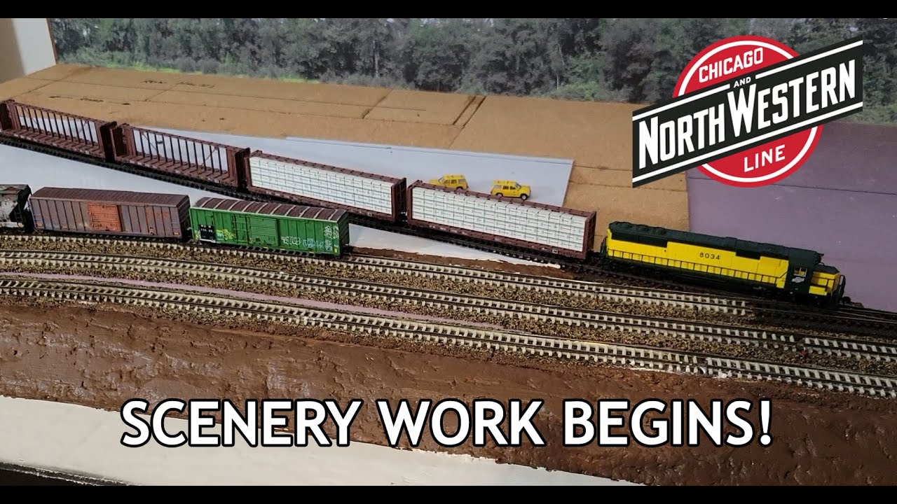 CNW Harvard Subdivision N Scale Layout - Ep 8 - Consisting and More ...