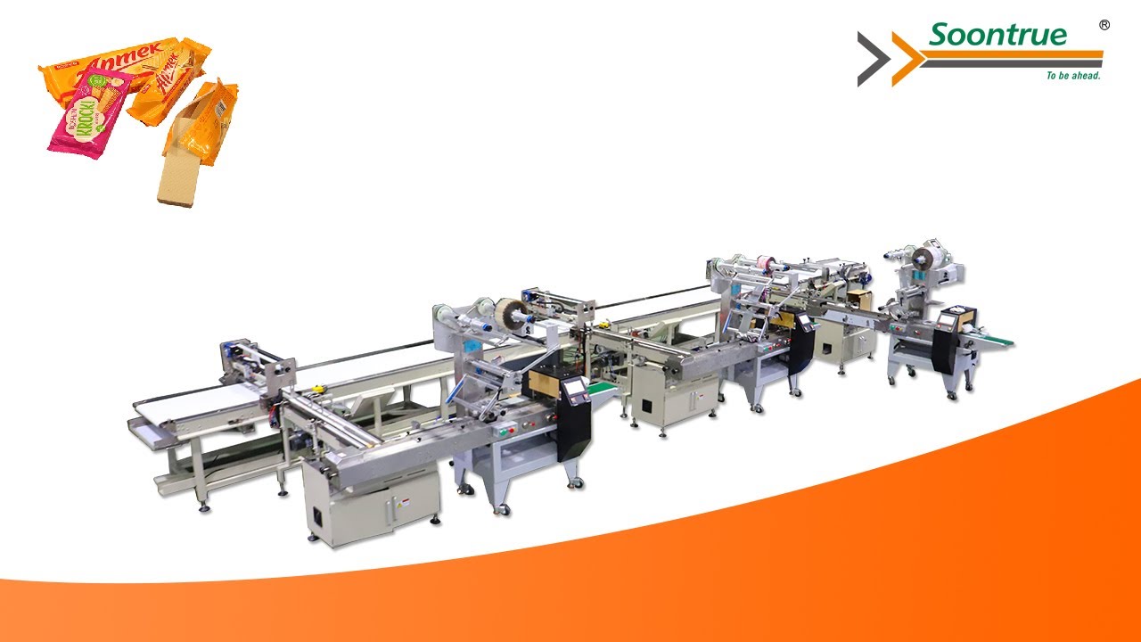 Individual Pack Wafer Packing System-Soontrue Packing Machinery - YouTube