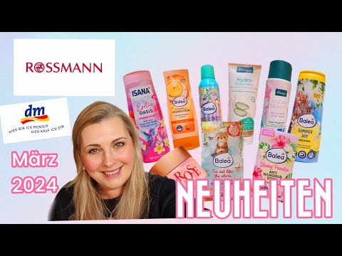 ALLE NEUHEITEN aus der Drogerie | Rossmann und dm | Haul | März 2024
