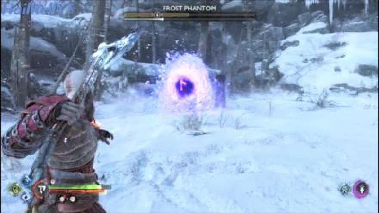 God of war Ragnarok-Frost Phantom Boss fight - YouTube