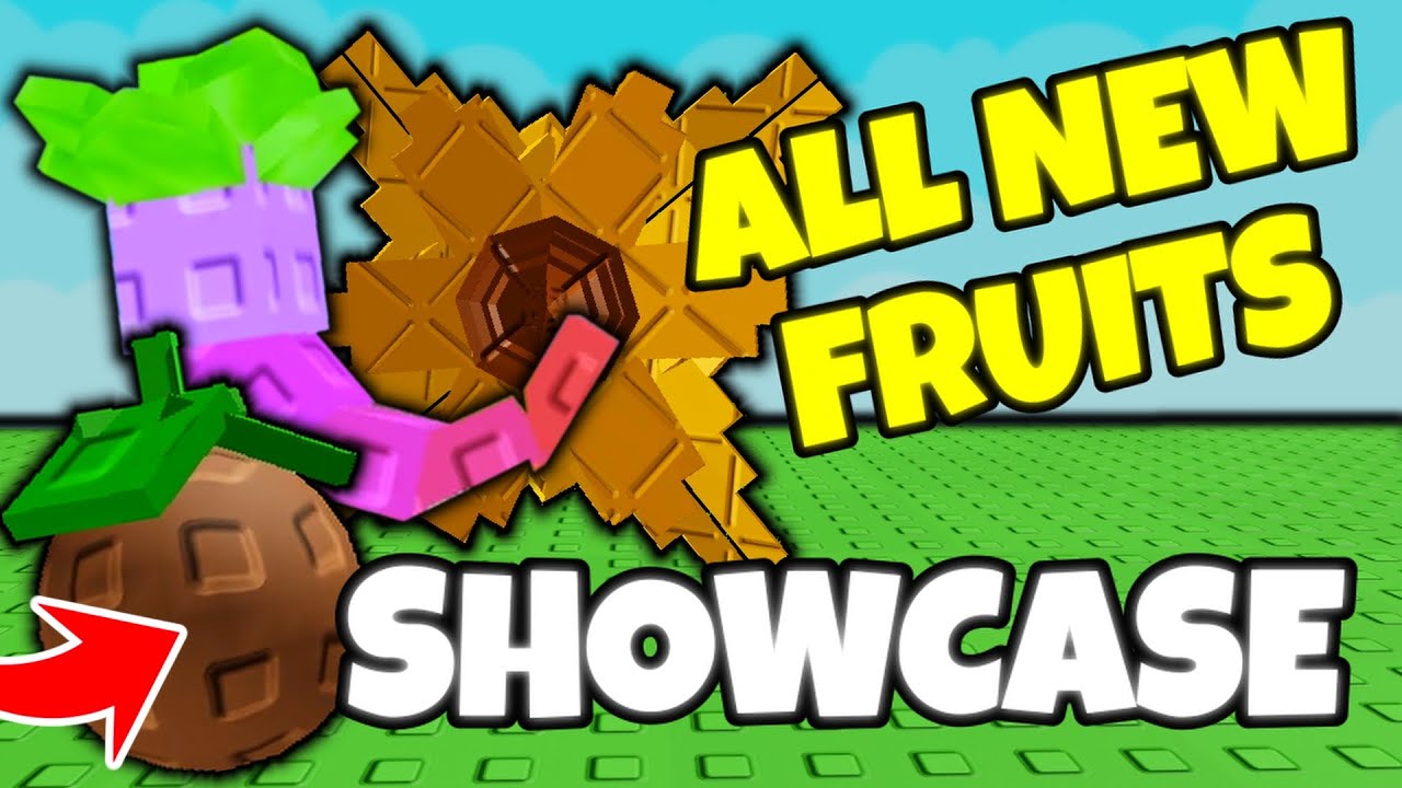 ALL NEW FRUIT SHOWCASE in Grow A GARDEN Roblox - YouTube