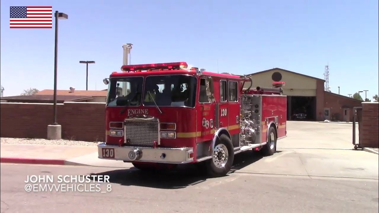 LACoFD Engine 130 (Reserve) Responding - YouTube