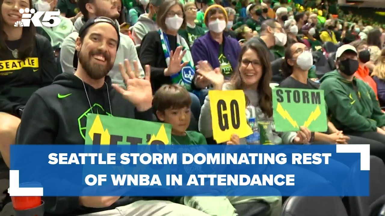 Seattle Storm dominating WNBA attendance average so far in 2022 season ...