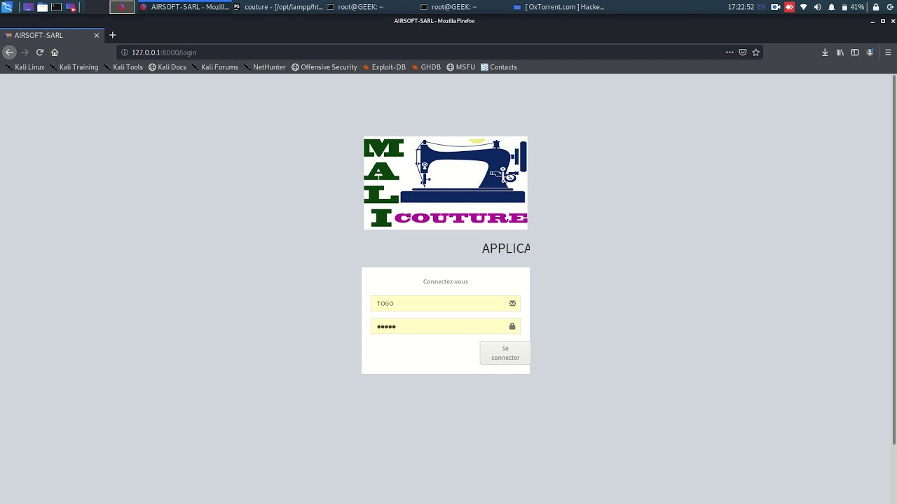 Application de gestion des ateliers de couture - YouTube