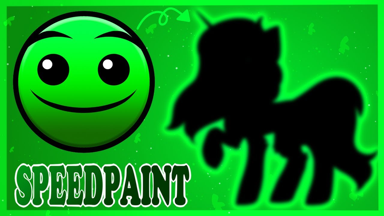 Geometry Dash Difficulties as Ponies [Normal] | MLP Speedpaint - YouTube