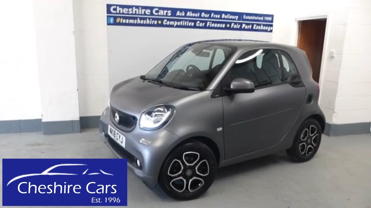 Used Smart ForTwo Coupe Automatic in Titania Grey matt for sale in ...