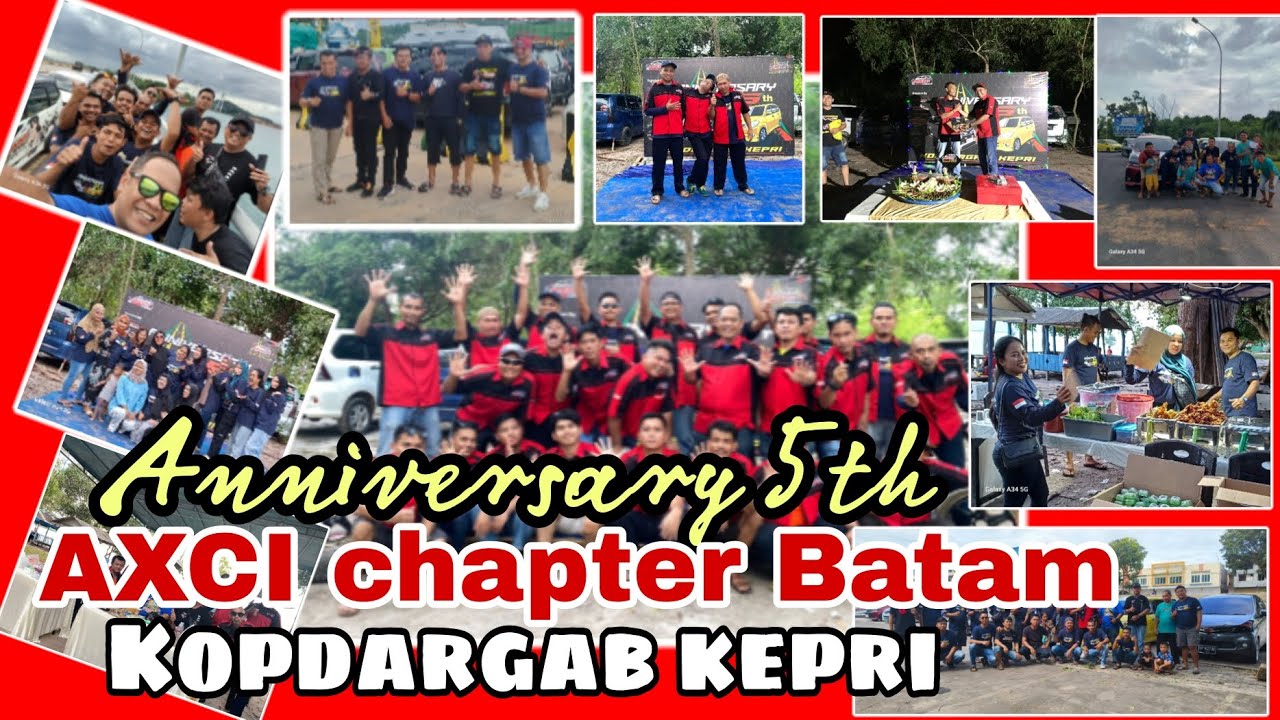 Anniversary AXCI Batam dan Kopdargab kepri - YouTube