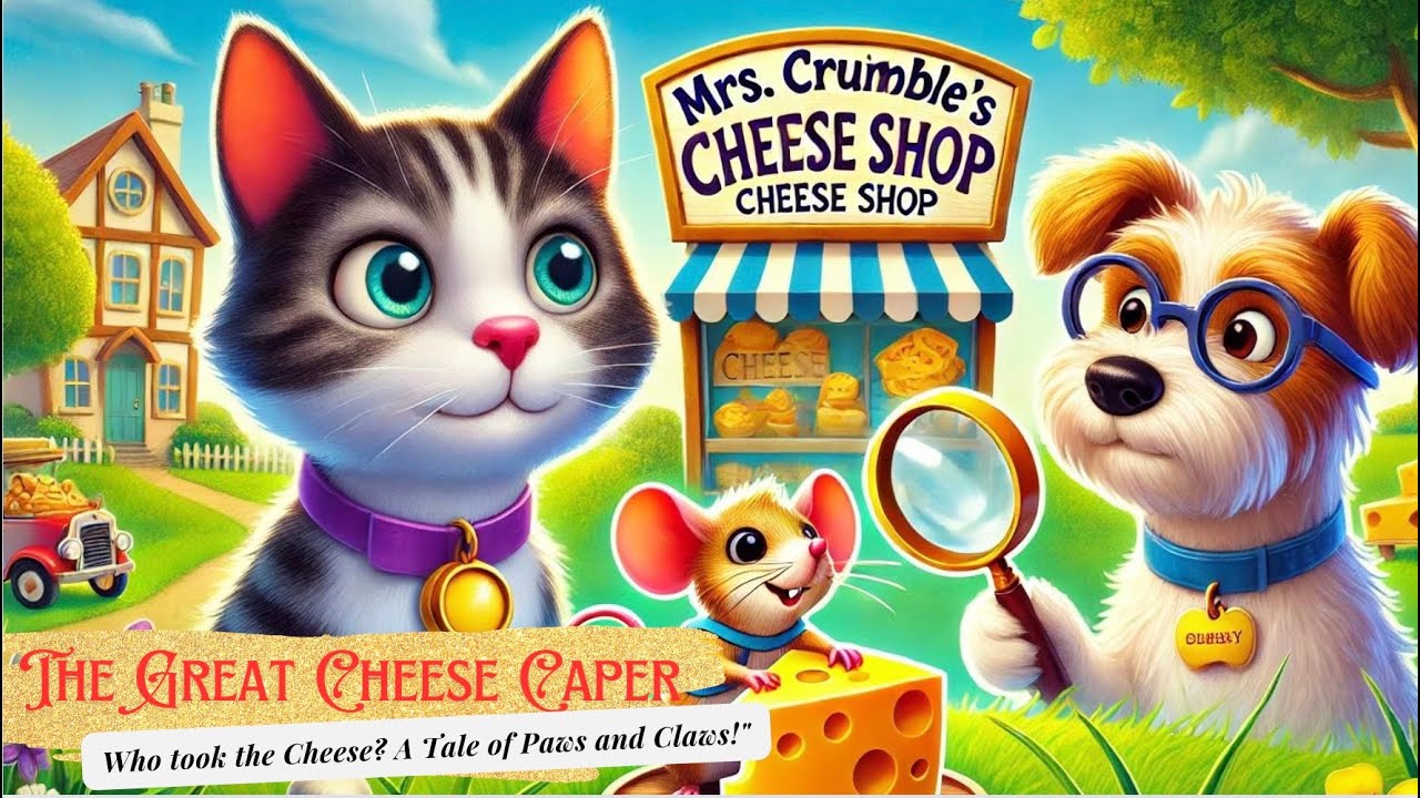 The Great Cheese caper| A Tale of Paws and Claws! English Stories | A ...