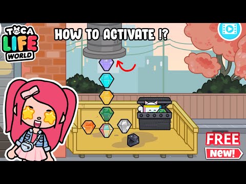 😱Just Revealed The Secret !! How To Activate This Diamond Vending Machine For Free in Tocalife 🌎