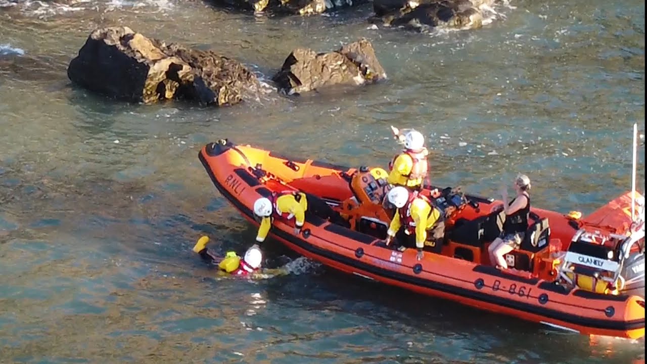 Lifeboat Rescue - DJI Mini 2 - summer 2022 - YouTube