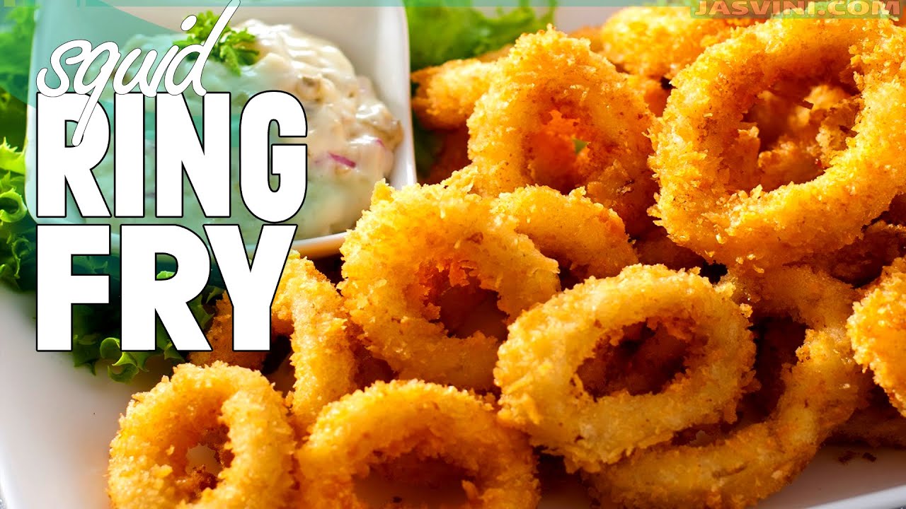 Squid Ring (calamari) Fry It's simple Method! | Jasvini | 4K - YouTube