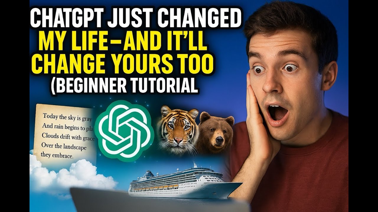 ChatGPT Just Changed My Life – And It’ll Change Yours Too (Beginner Tutorial) - YouTube