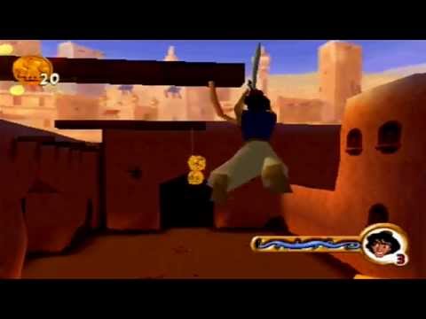 Aladdin: Nasira's Revenge [PS1] - (Walkthrough) - Part 2: Agrabah - Level 2