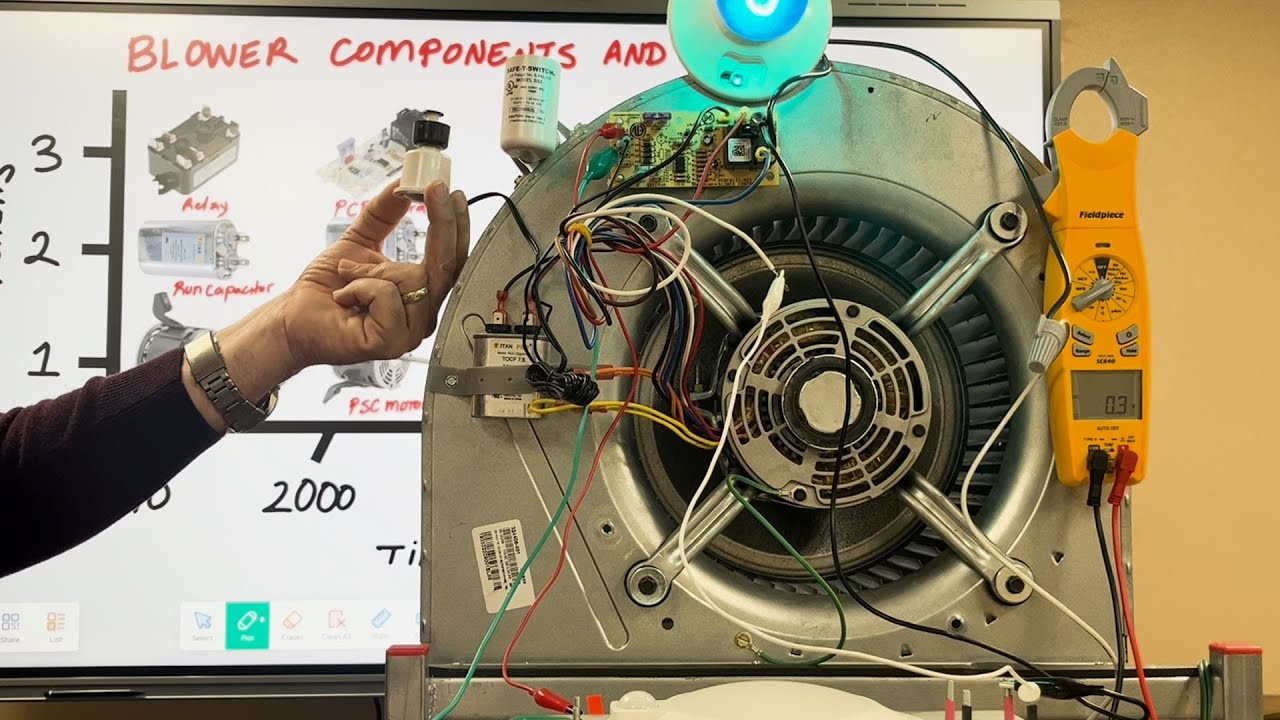 How to Wire a Goodman/Amana PCB Blower Control Board - YouTube