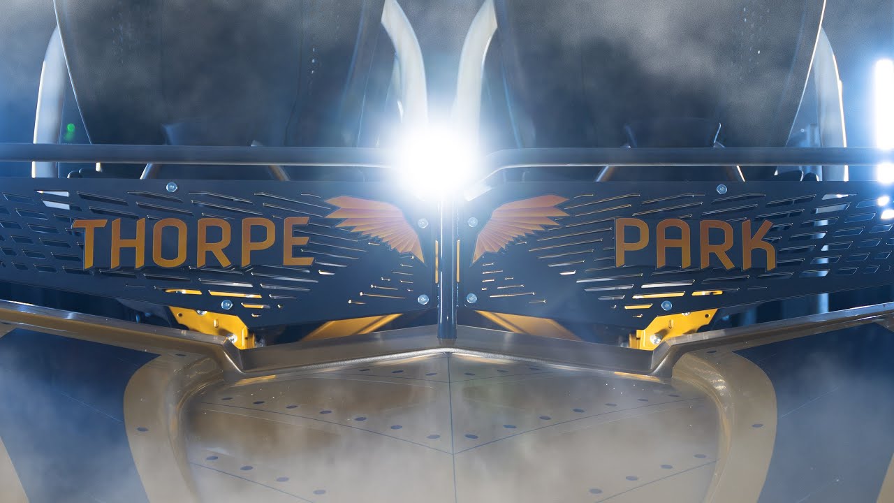 Hyperia at Thorpe Park - Train Reveal - YouTube