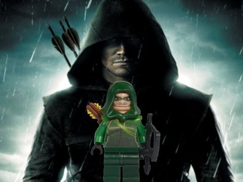 Custom Lego Green Arrow Minifig Review (ARROW TV series version) - YouTube