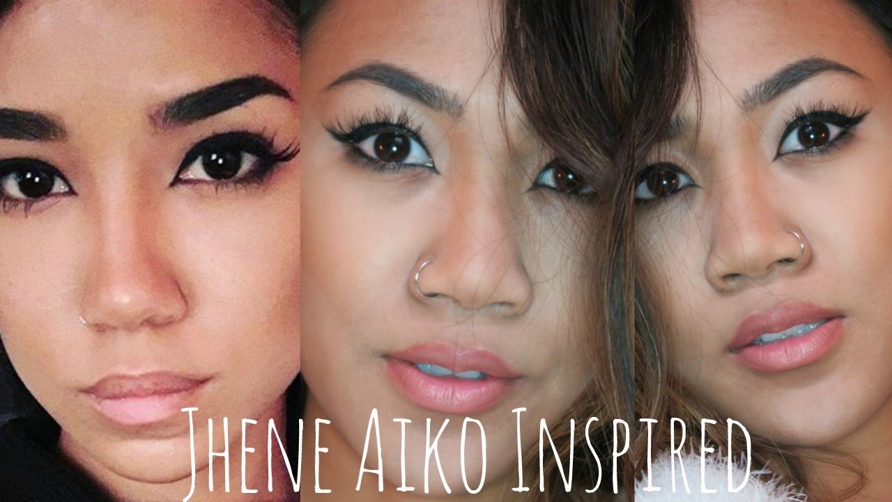 Jhene Aiko Inspired Makeup Tutorial| Emma Enriquez - YouTube