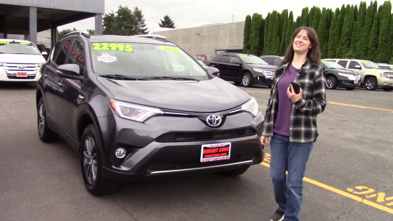 2016 Toyota RAV4 Hybrid XLE (Stock #98858) at Sunset Cars of Auburn ...