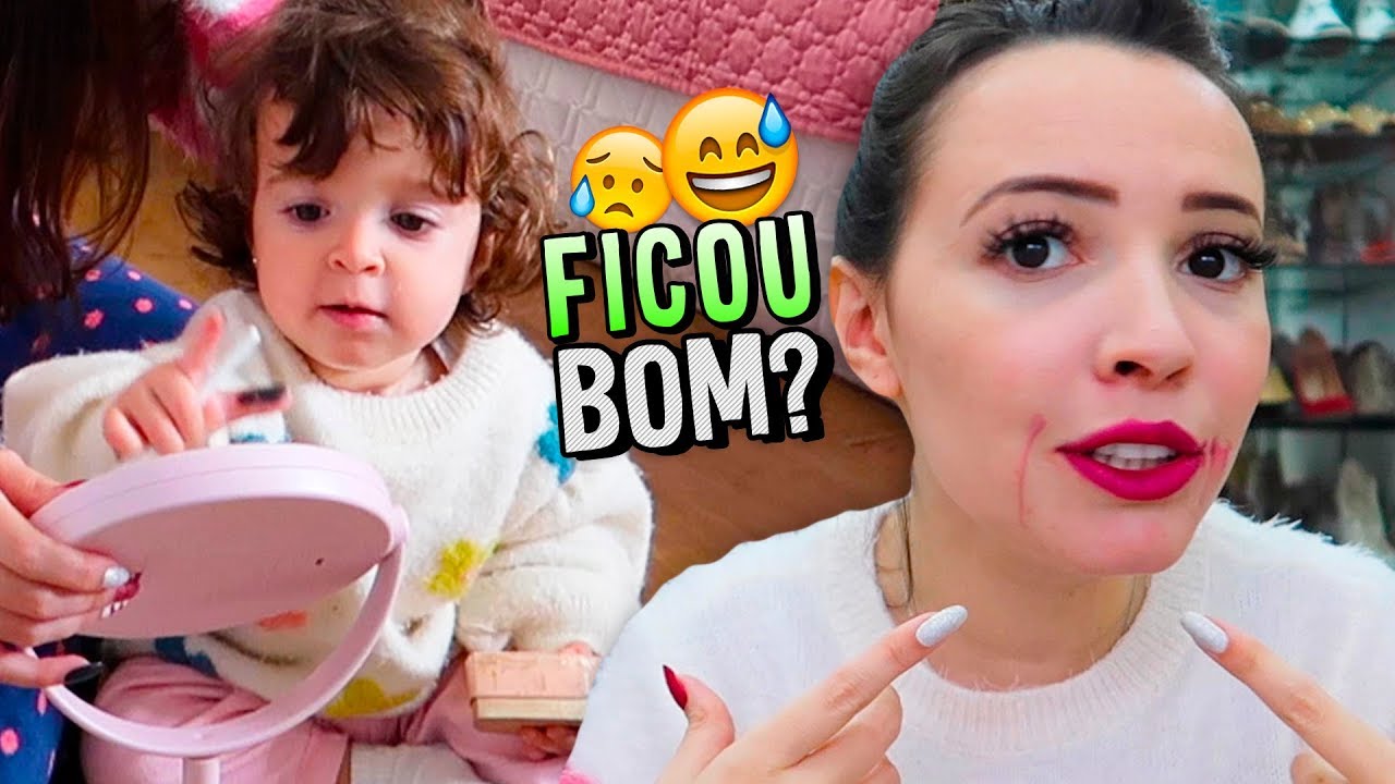 Deixei Minha Filha Me Maquiar Youtube