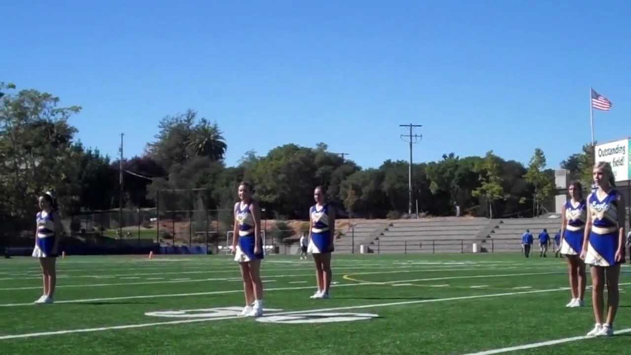 CHS Eagles Cheer - Game 3 - Varsity Halftime - YouTube