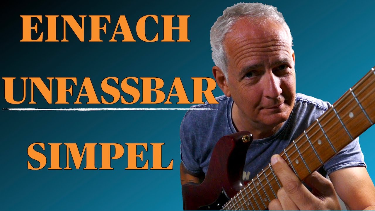 GITARRE SPIELEN Der einfache Ein-Finger-Trick