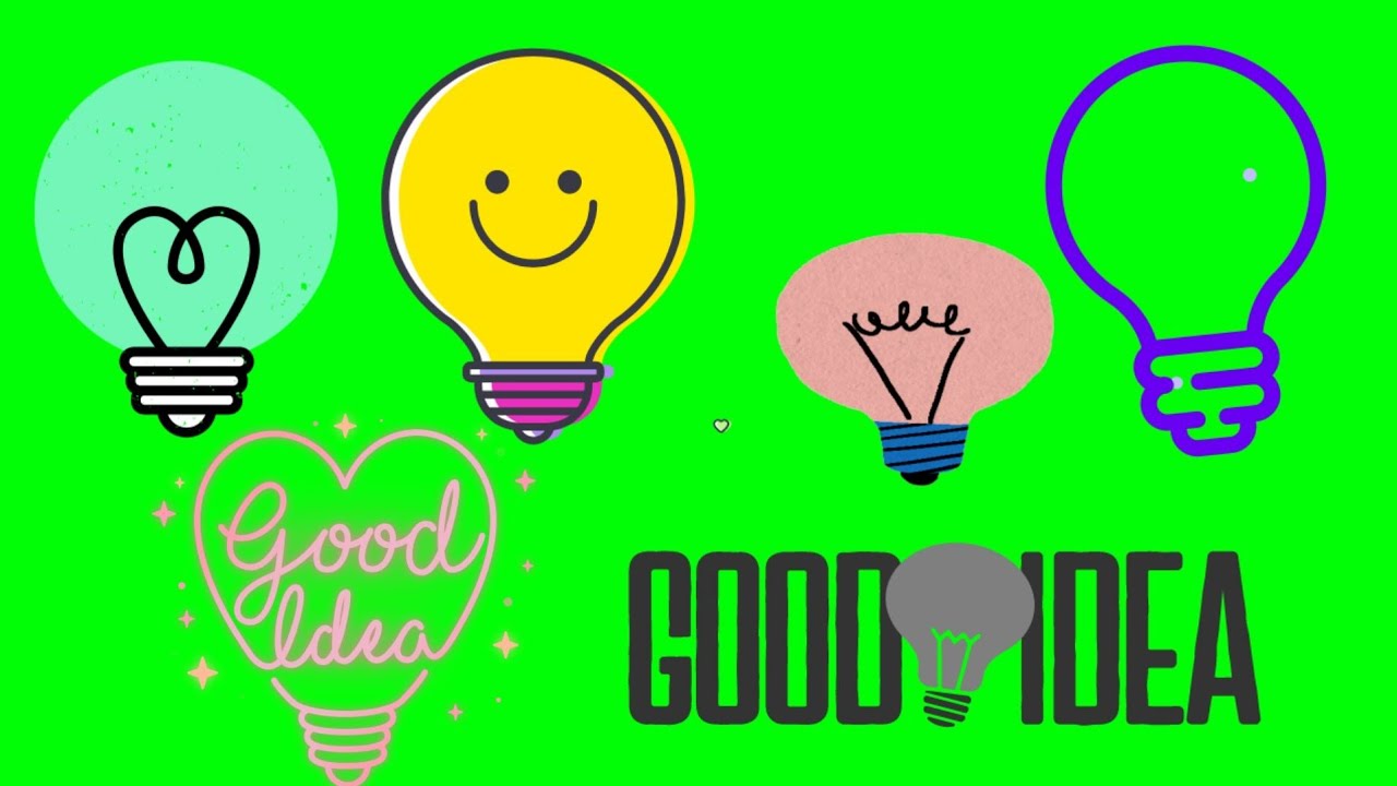 Good idea greenscreen chromakey - YouTube