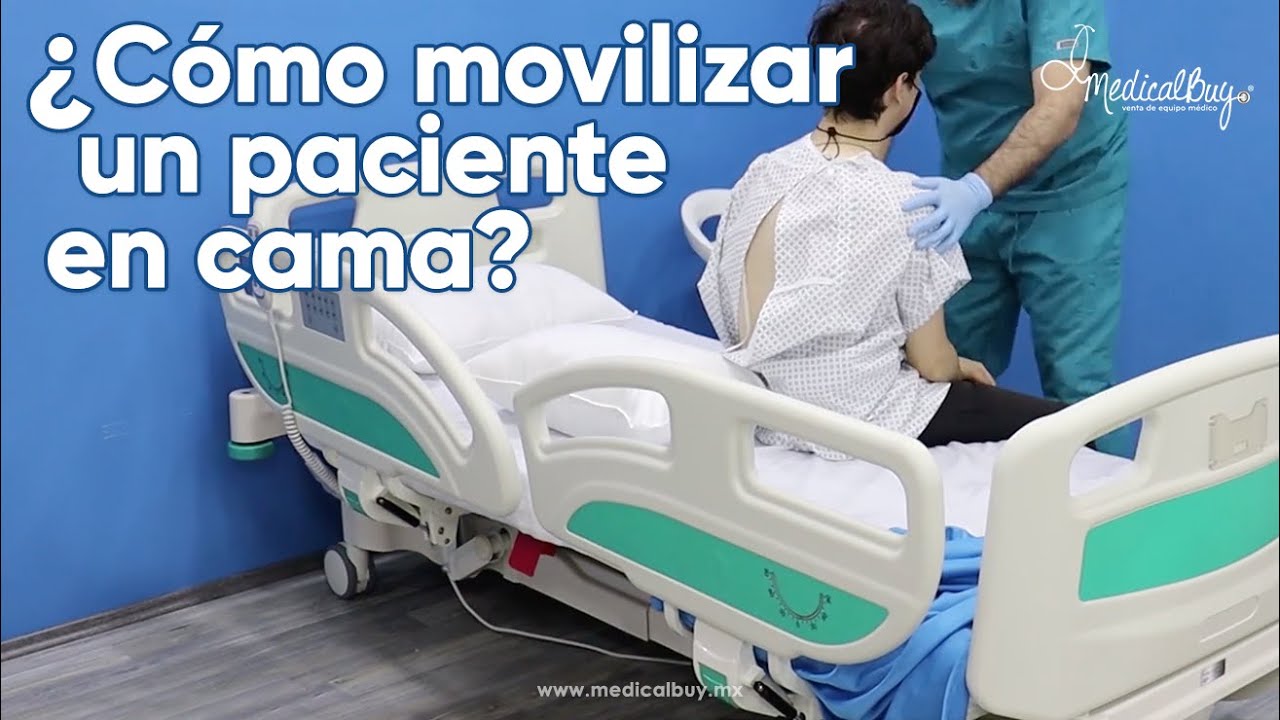 ¿Cómo movilizar pacientes en cama? - YouTube