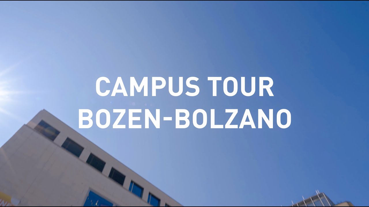 Campus Tour | Bozen-Bolzano - YouTube