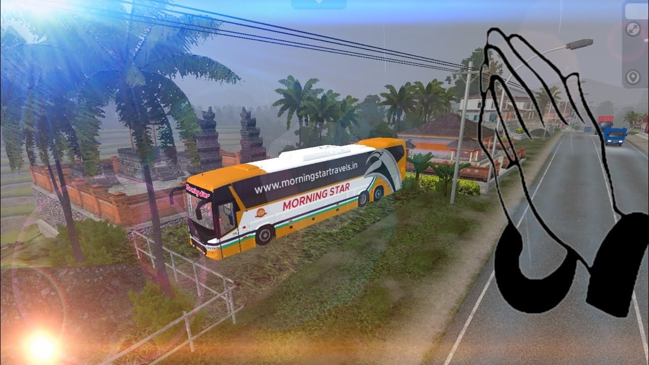 Morning Star 🌟🌟 Bus Livery For Metro Scania ,For BUSSID 🧡 ️ ...