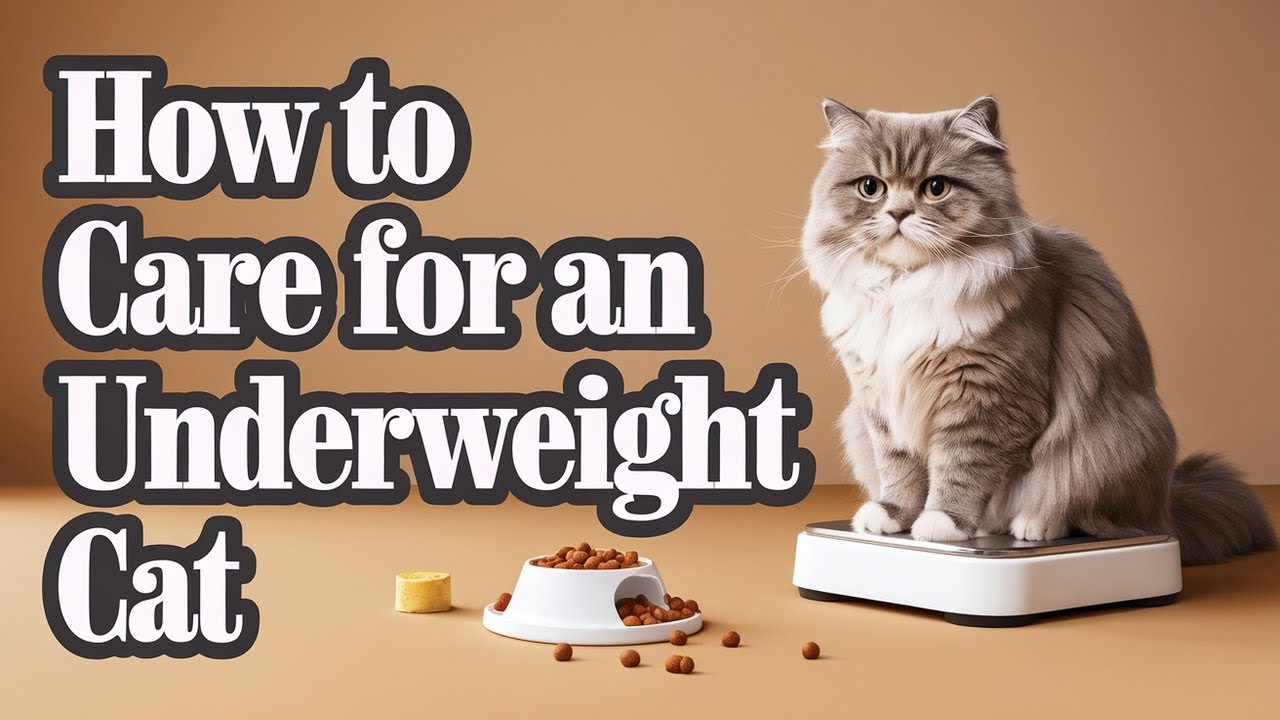 Cat Care: How to Care for an Underweight Cat - YouTube