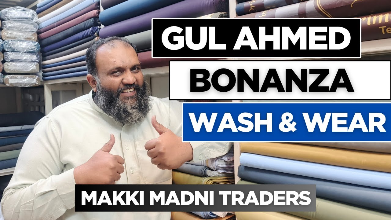 Vision By Gul Ahmed & Bonanza | Makki Madni Traders - YouTube