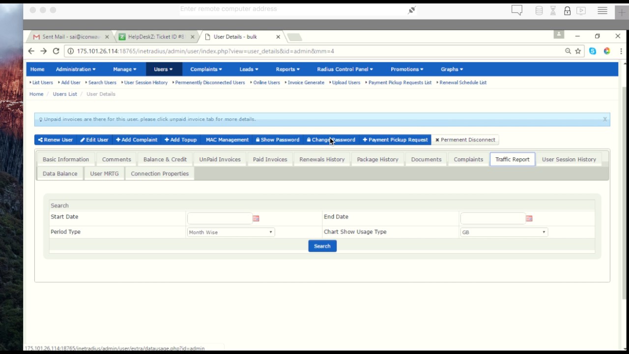 Dma radius manager demo - etpneo