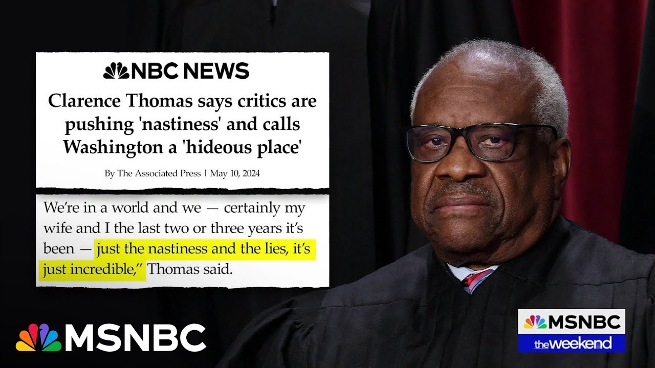 Justice Thomas’ contributions to the negative public perception of the ...