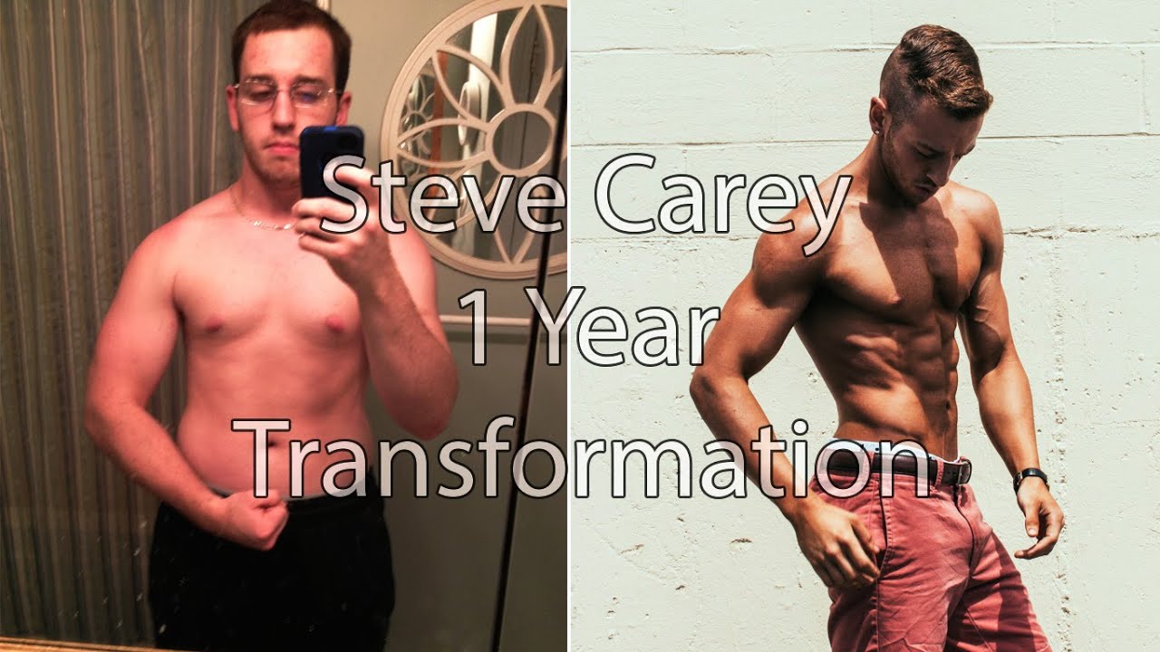 Amazing 1 Year Bodybuilding Transformation Steve Carey - YouTube